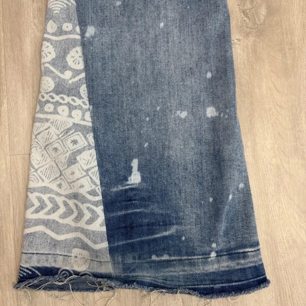 Free People | Jeans | Free People Flare Jeans Size 26 Light Wash Bleach ...